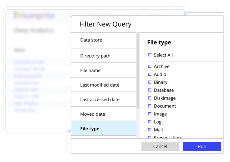 Data Classification Tools | Data Management | Komprise